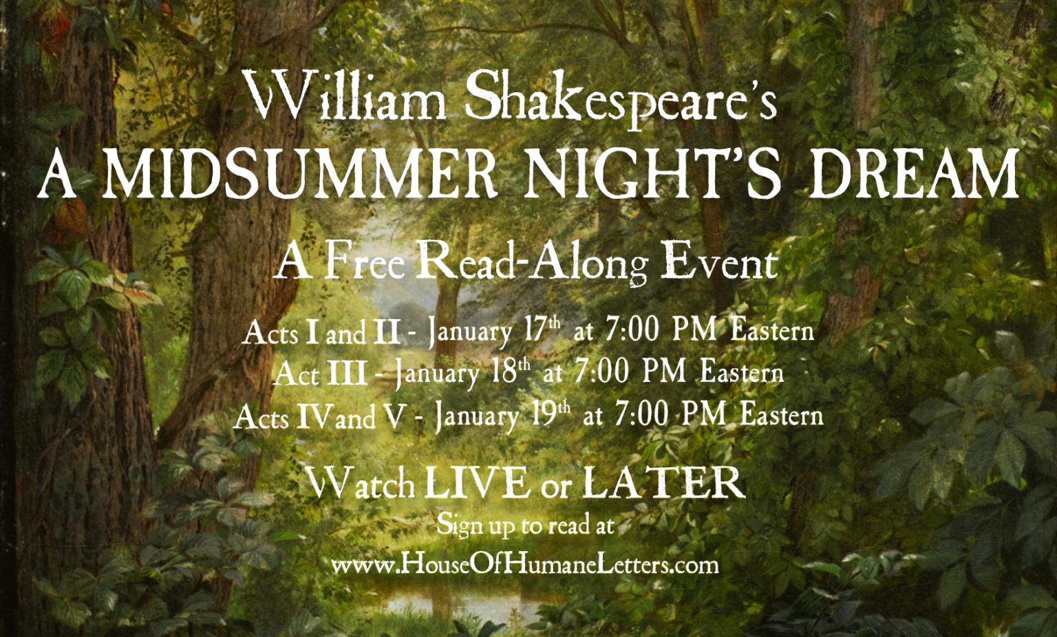 Webinars – House of Humane Letters