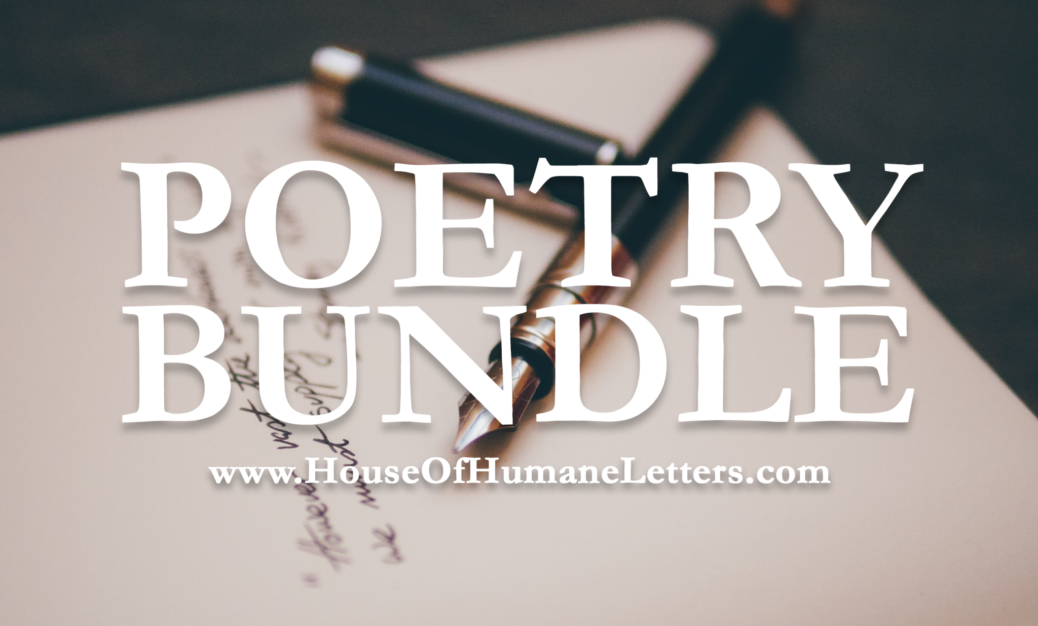 Poetry Bundle – House of Humane Letters