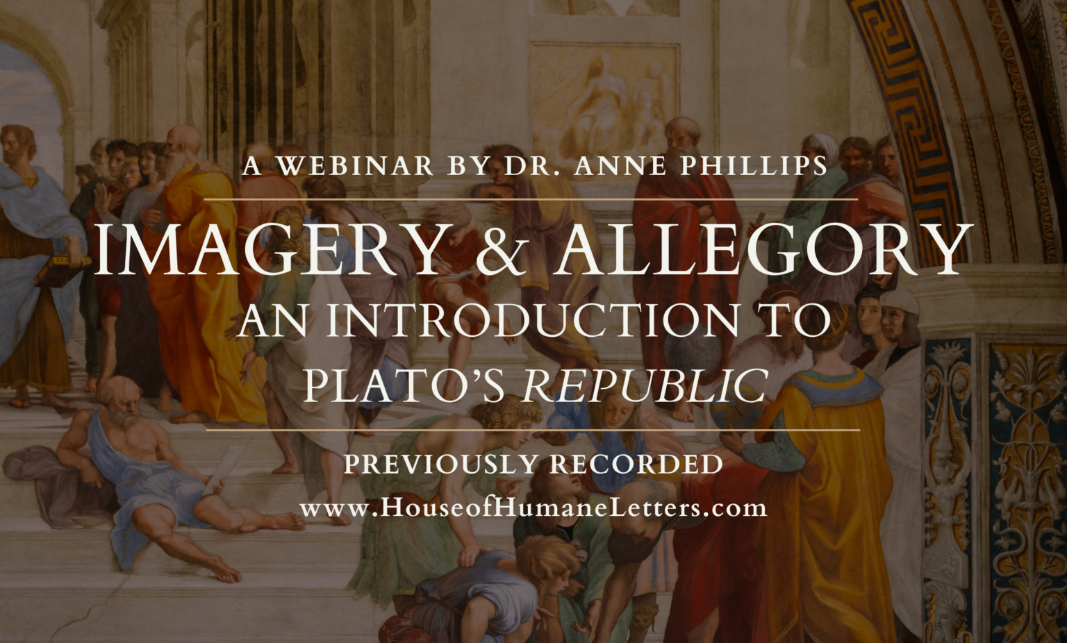 Webinars – House of Humane Letters