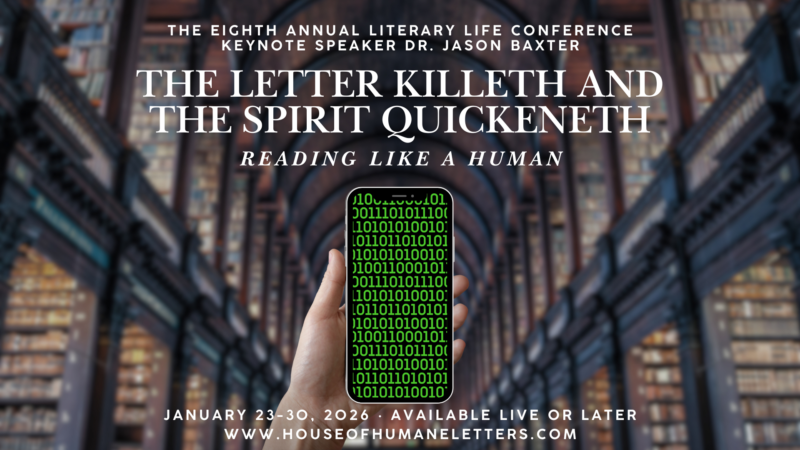 Conference – House of Humane Letters