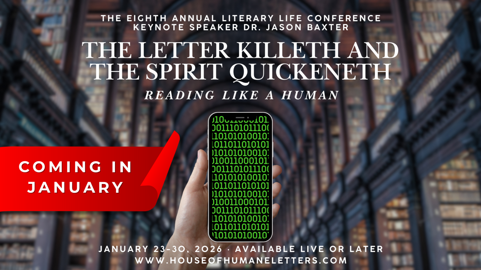 House of Humane Letters – Recover the Lost Intellectual Tradition